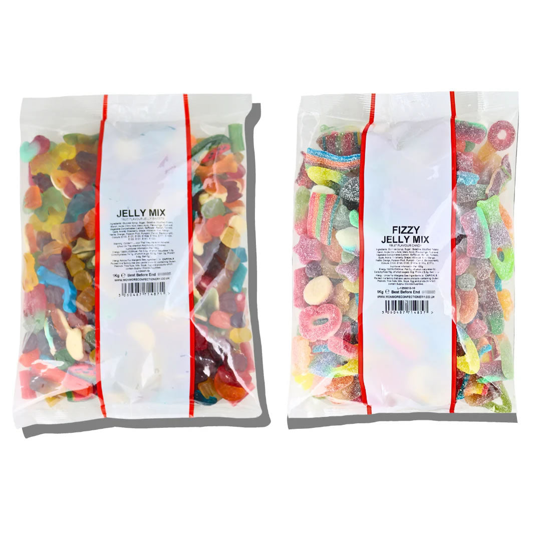 2Kg Fizzy And Jelly Sweet Assortment Bundle – Candycrave
