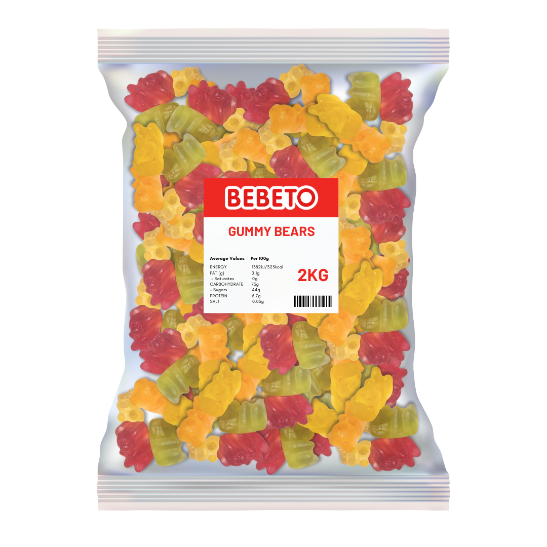 Bebeto Teddy Bears 2Kg – Candycrave