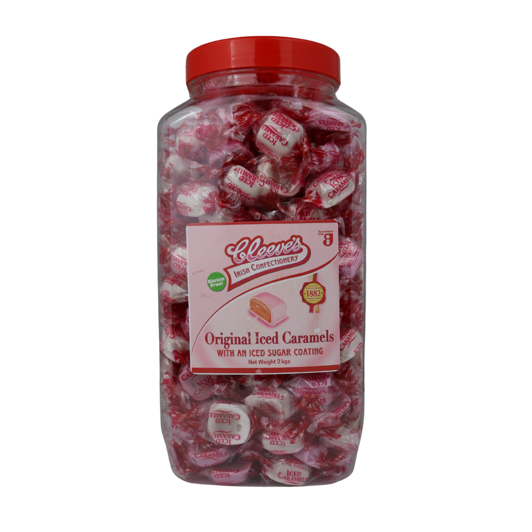 Cleeves Iced Caramels 2Kg – Candycrave