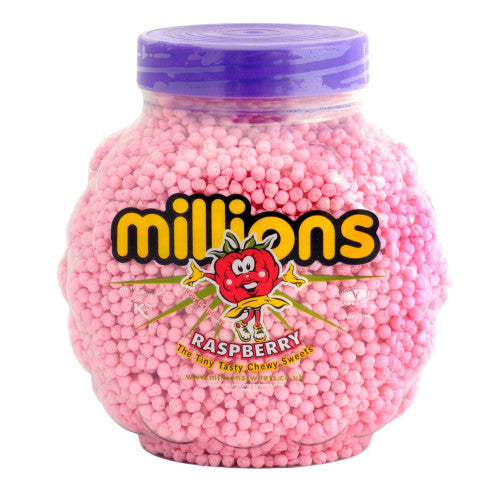 Millions Raspberry Jar 2.27Kg – Candycrave