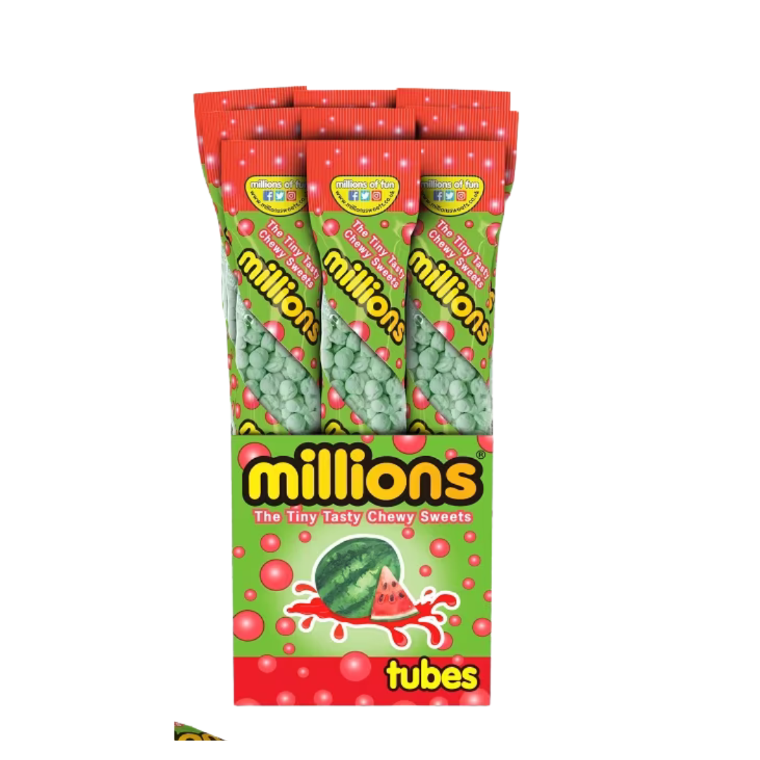 Millions Tubes Watermelon 12S – Candycrave