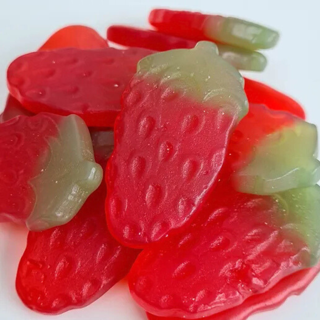 Haribo Giant Strawberries: 3kg Bulk Bag – Candycrave
