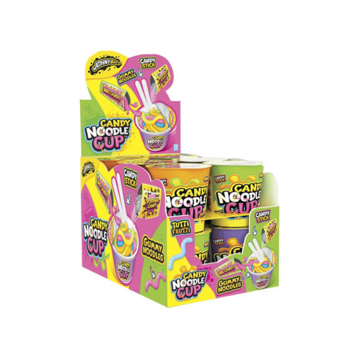 Johny Bee Candy Noodle Cup 12x55g – Candycrave
