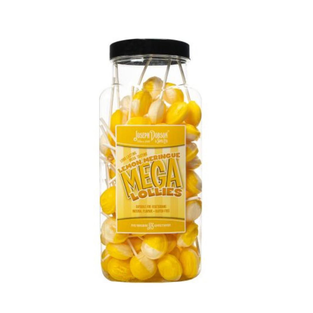 Dobson Lemon Meringue Lolly 90 Count Jar – Candycrave
