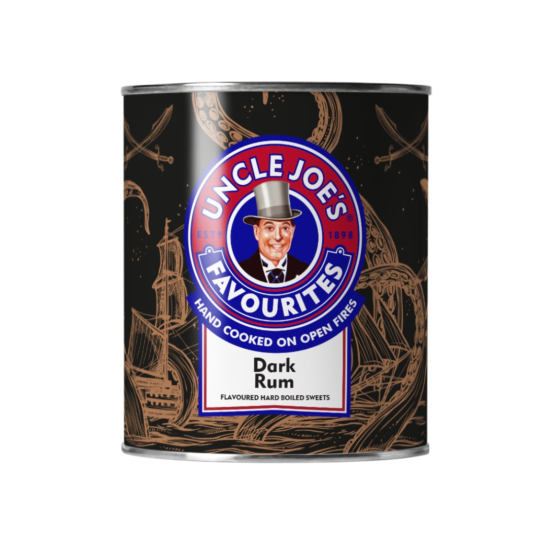 Uncle Joes DARK RUM Tin – Candycrave