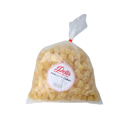Pells Unwrapped Pineapple Cubes 3kg – Candycrave