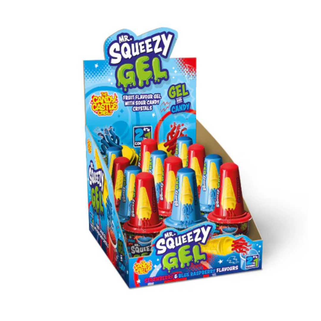 The Candy Castle Mr Squeezy Gel 12x70g – Candycrave