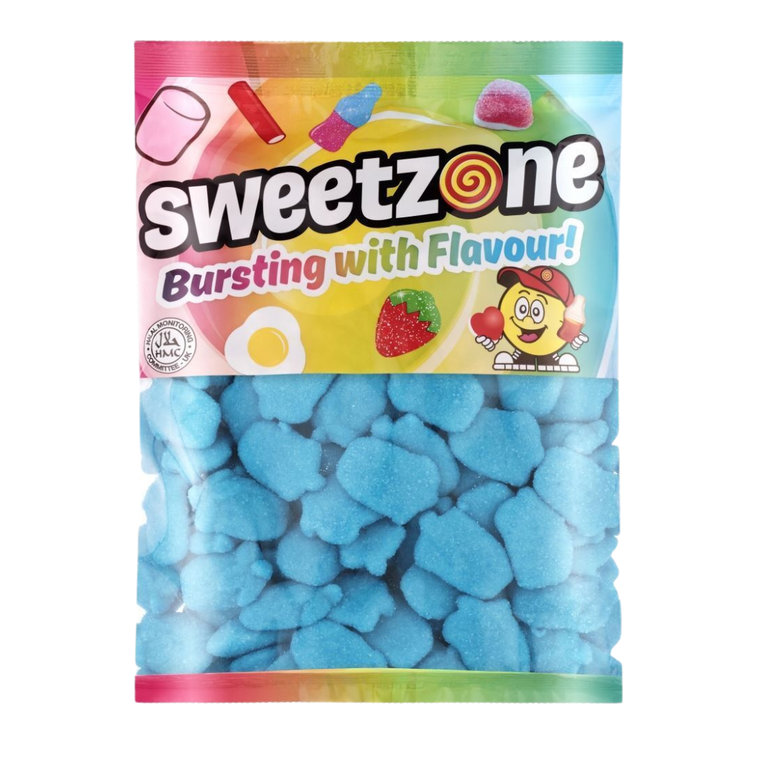 Sweetzone Blue Jelly Raspberry – Halal Blue Raspberry Sweets – Candycrave