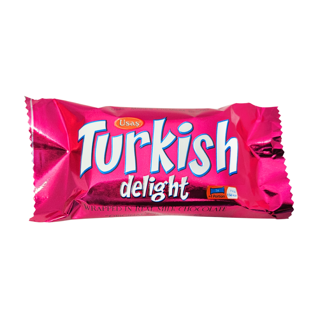 Usas Chocolate Turkish Delight Bar 48 x 43g – Candycrave