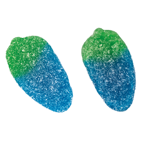 Vegan Giant Sour Blue Raspberries 3Kg – Candycrave