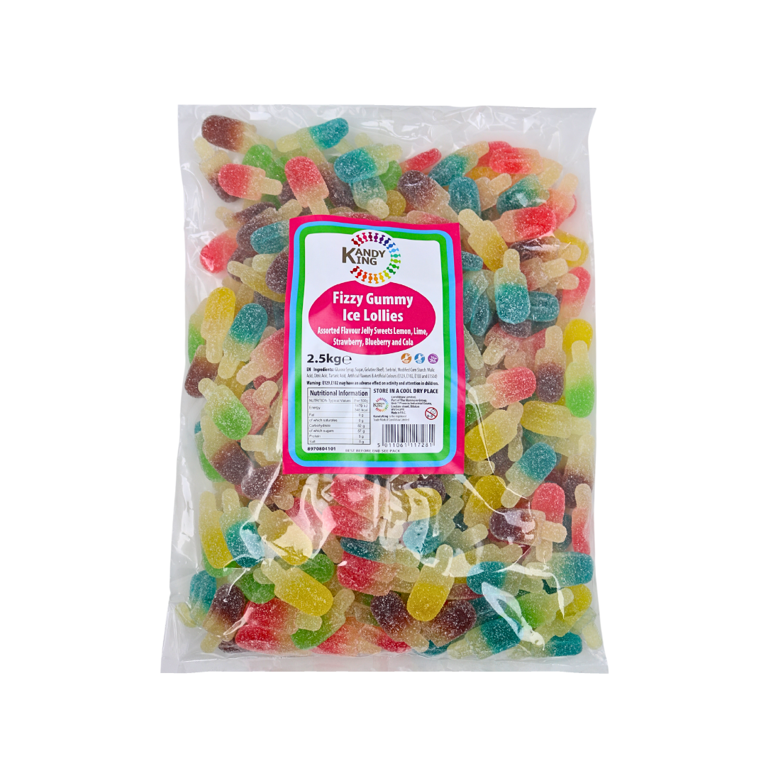 Kandy King Fizzy Lollies 2.5kg – Candycrave
