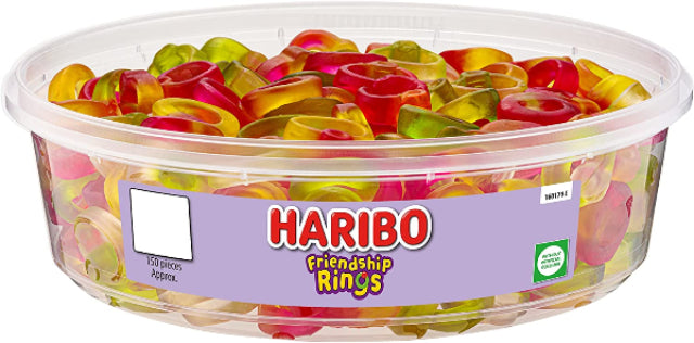 Haribo Friendship Rings Tub 480g – Candycrave